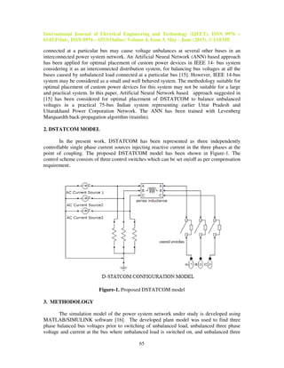Optimal placement of dstatcom in an indian power system for load and | PDF