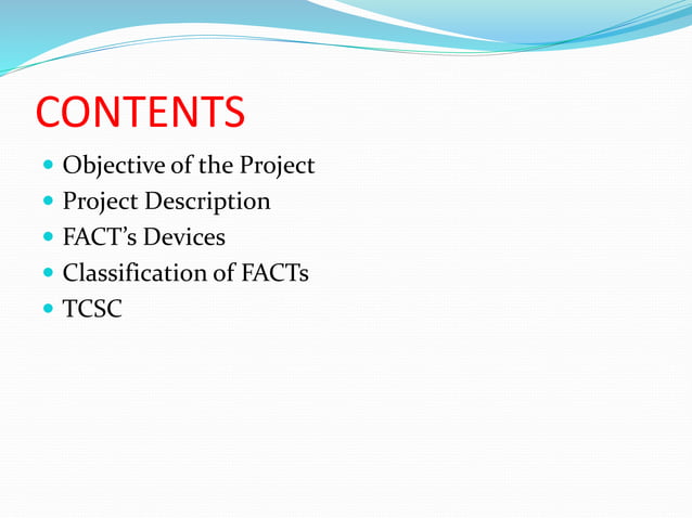 Optimal placement of tcsc for voltage profile improvement | PPT