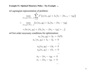 Optimalpolicyhandout | PPT