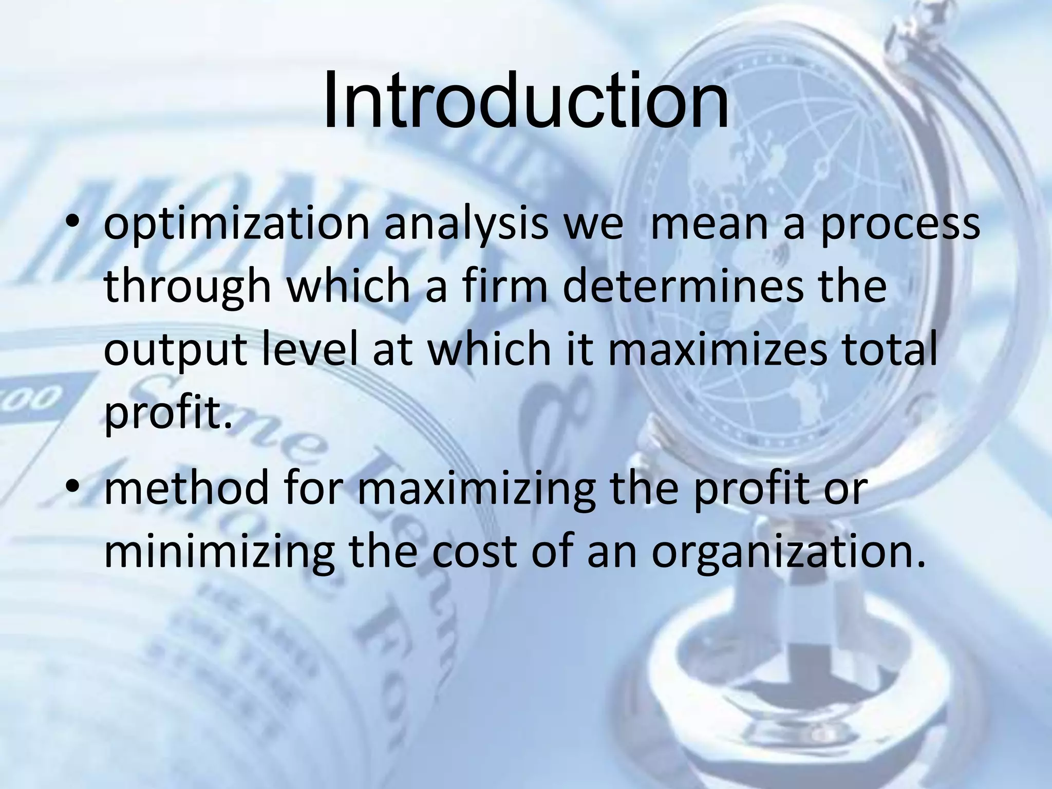 Optimal pollution control | PPTX