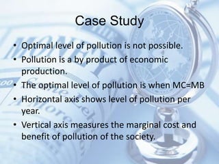 Optimal pollution control | PPTX