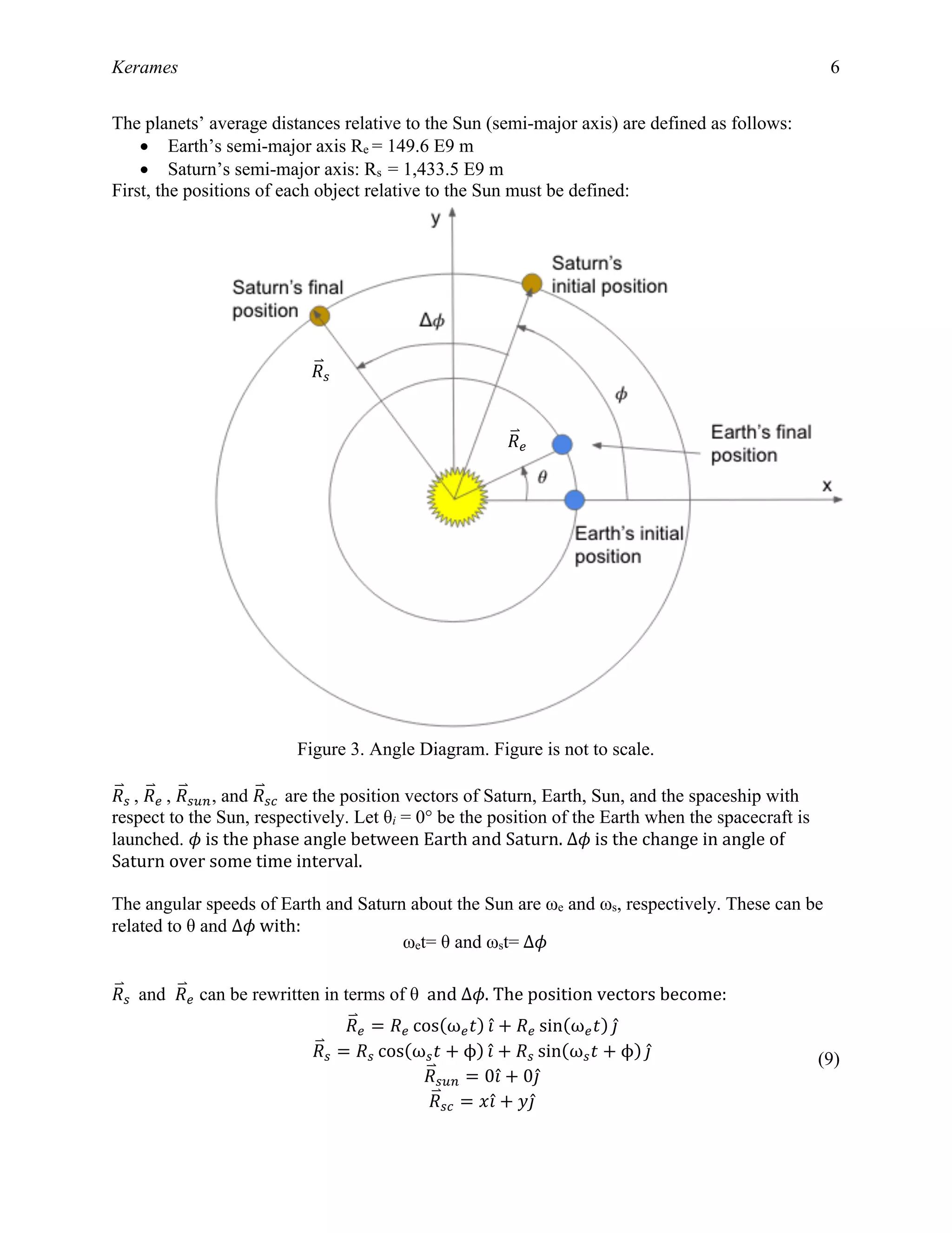 Optimal trajectory to Saturn in ion-thruster powered spacecraft | PDF