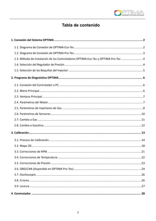 Manual de instalacion y programacion de los controladoes OPTIMA EcoTec ...