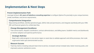 Optima Pro Field Service Management Solution by Achieva AI.pptx