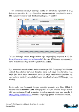 Optimasi blogspot | PDF