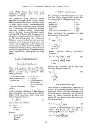 Optimasi desain gating system dan riser...._Quantum Teknika_April 2022.pdf