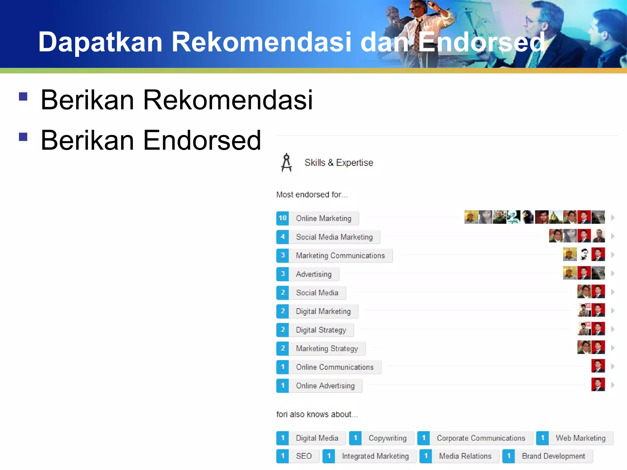 Optimasi linkedin | PPT