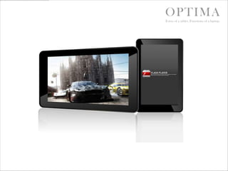 Optima tablet ppt (1) | PPT