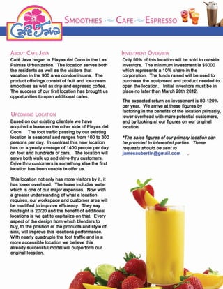 Cafe Java | PDF