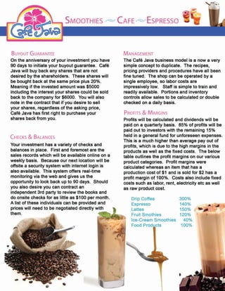 Cafe Java | PDF
