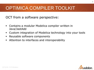 Optimica Compiler Toolkit - Overview | PPTX