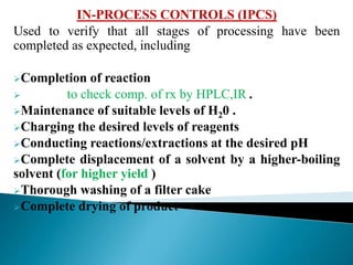 Optimisation of industrial process | PPTX