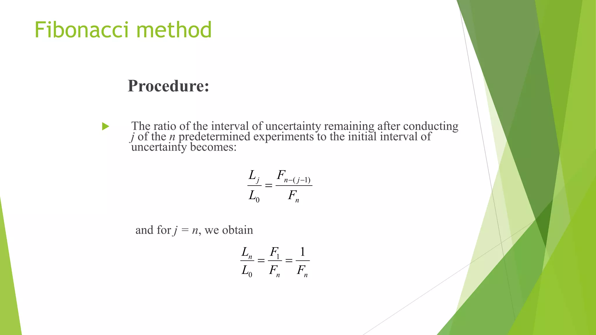 Optimisation in engineering design | PPTX