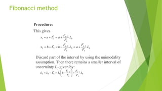 Optimisation in engineering design | PPTX