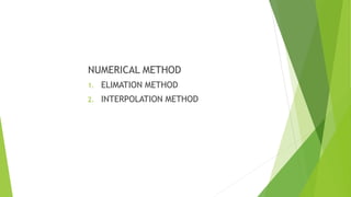 Optimisation in engineering design | PPTX