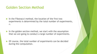 Optimisation in engineering design | PPTX