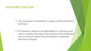 Optimisation in engineering design | PPTX
