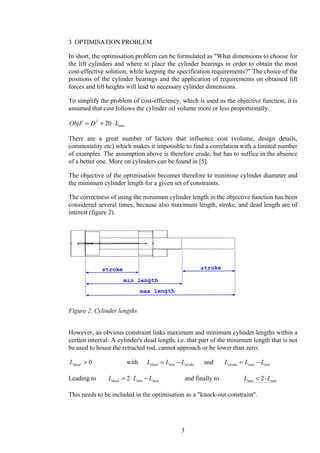 Optimisation of Lift Cylinder Size & Placement in the Conceptual Design ...