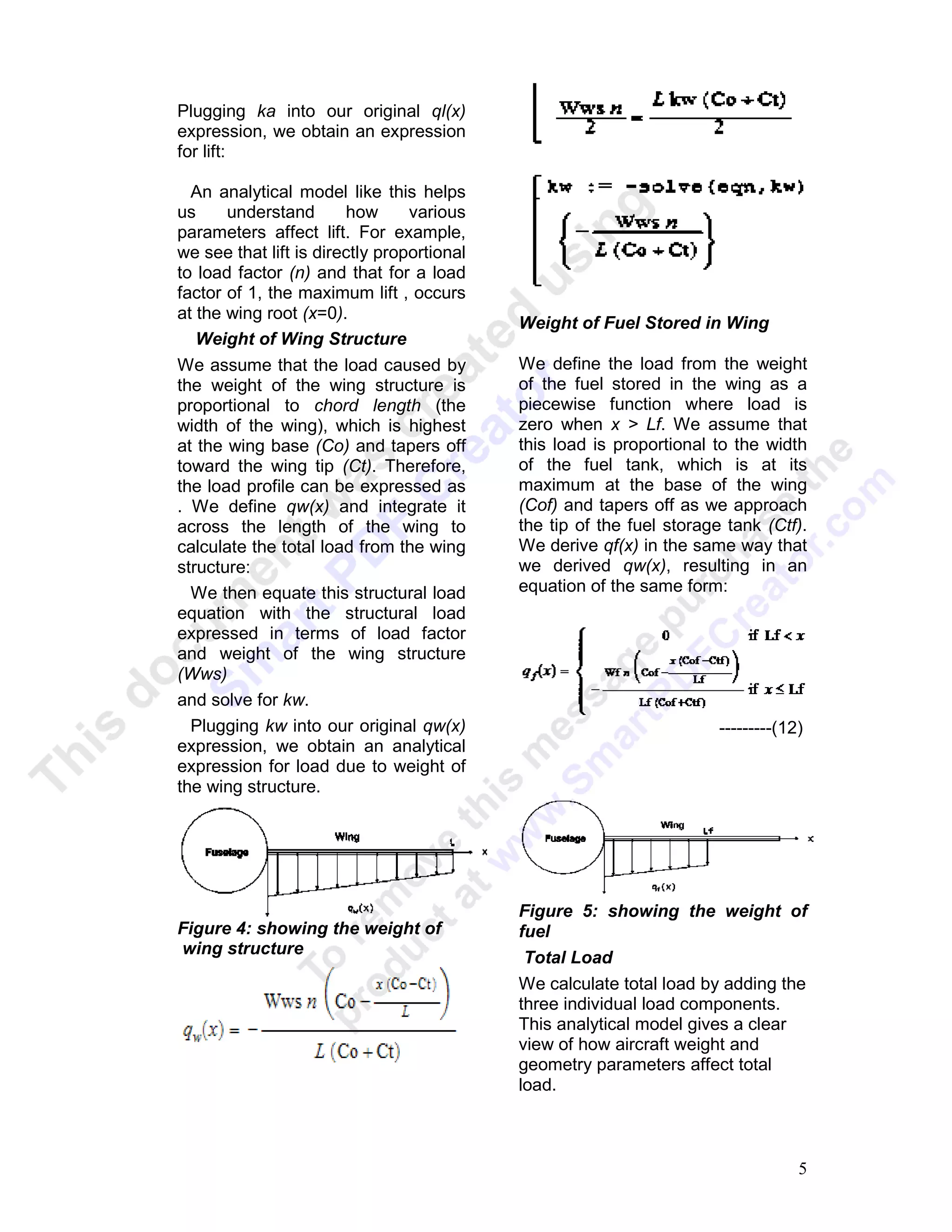 Optimisation of the design of uav wing j.alexander | PDF