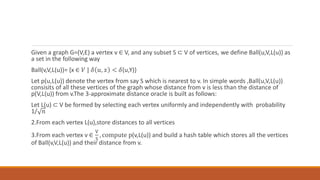 Optimisation random graph presentation | PPT