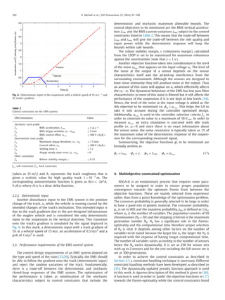 Optimized sensor selection for control and fault tolerance of electromagnetic suspension systems ...