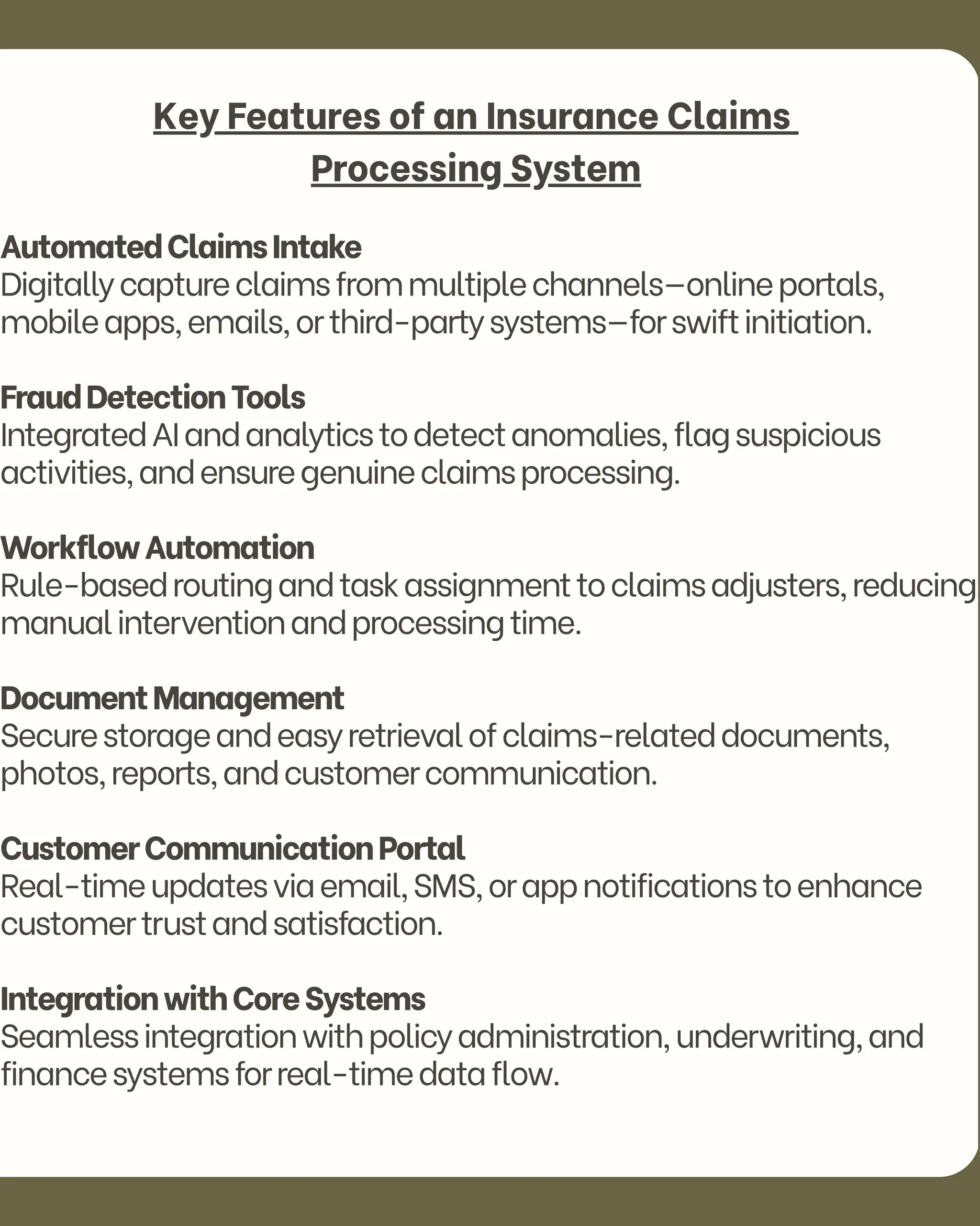 Optimising Claims Management with Claims Processing Systems | PDF