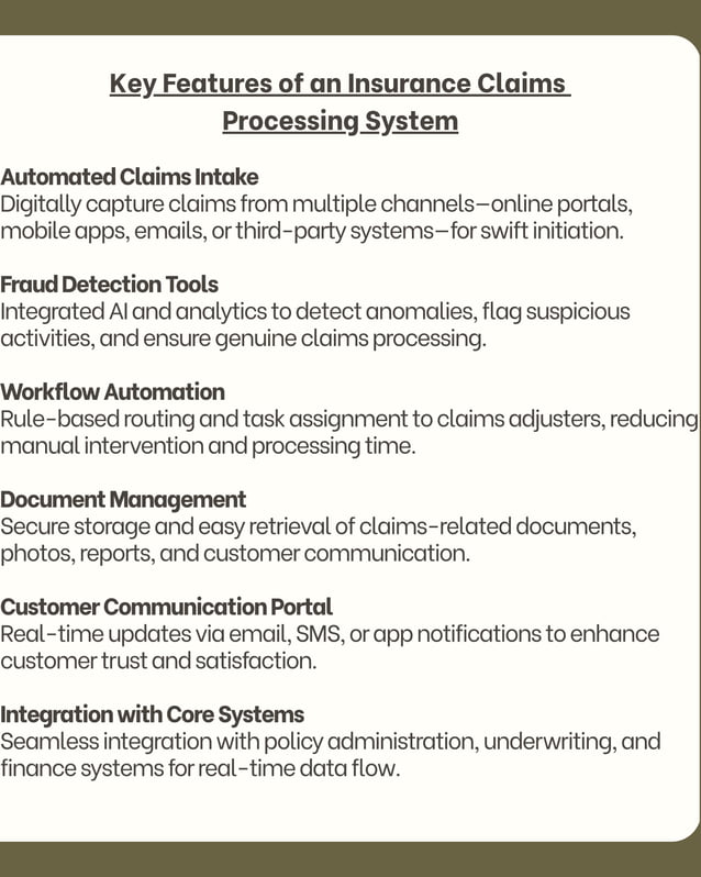 Optimising Claims Management with Claims Processing Systems | PDF