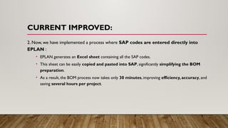 Optimising Electrical Design with Eplan PPT..pptx