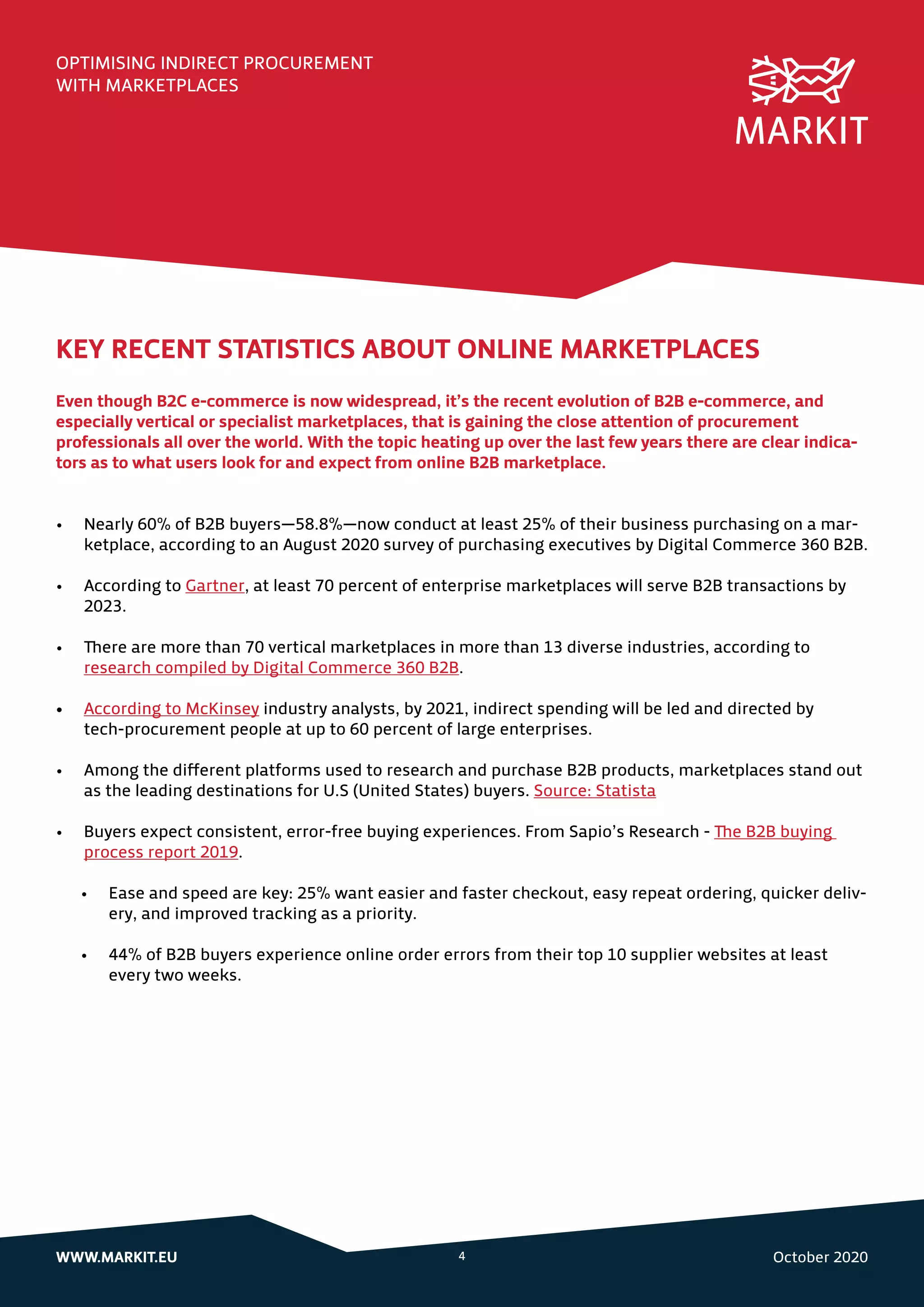 Optimising Indirect Procurement With Marketplaces | PDF