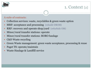 Optimising Landfill and Haulage Solutions | PPT