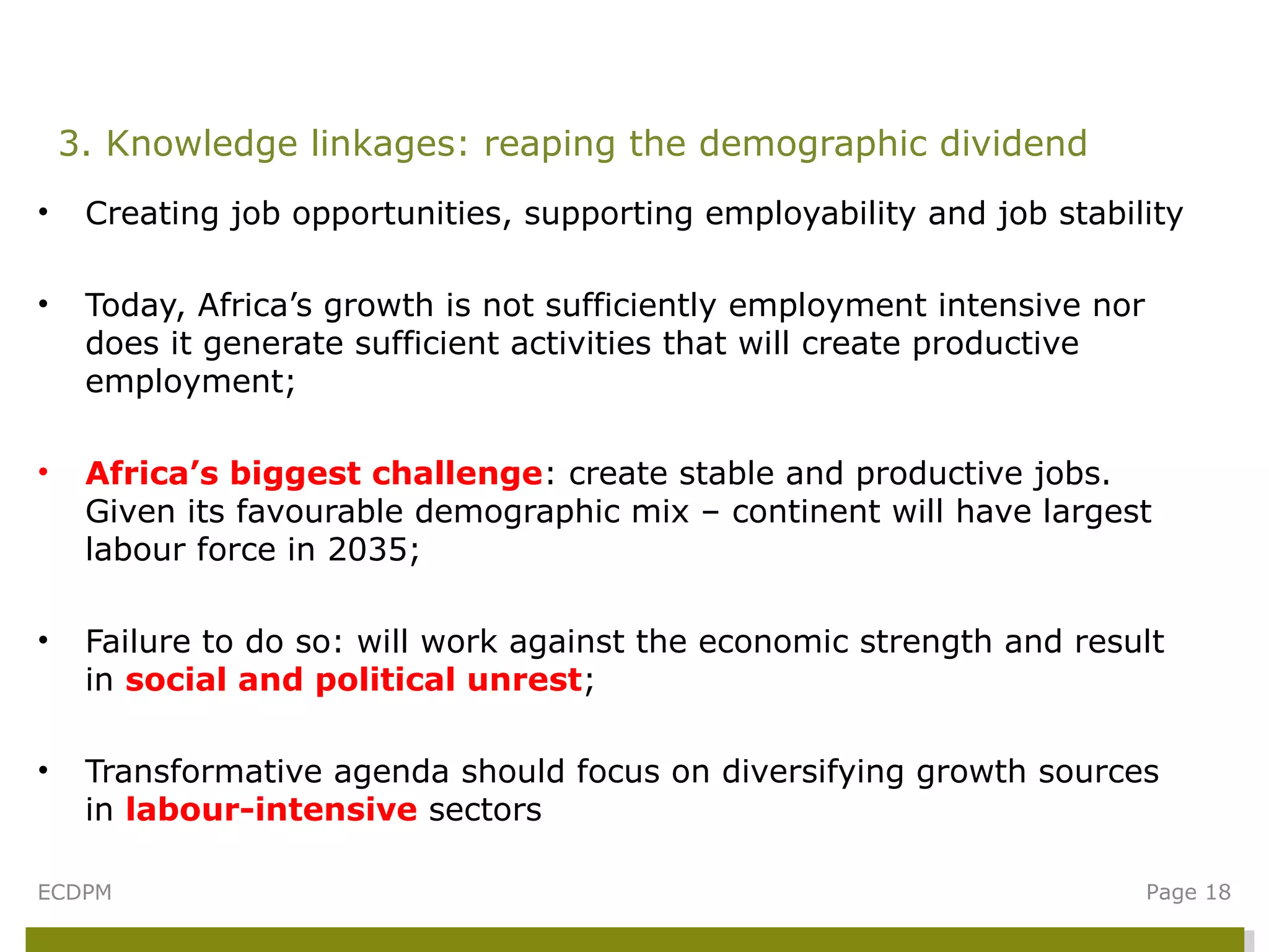 Optimising mining linkages for development: Creating, sharing and ...