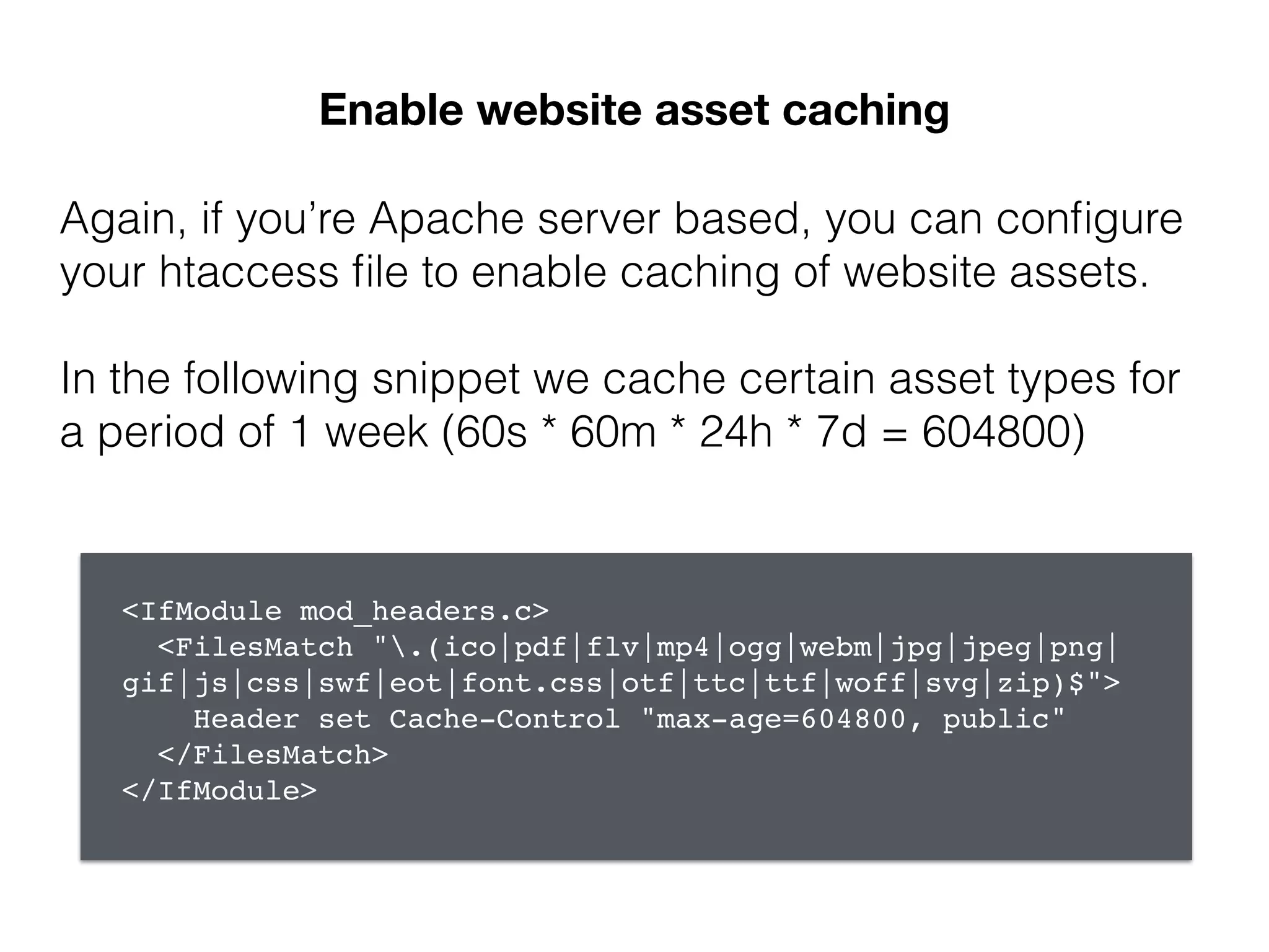 Optimising PyroCMS for speed and performance boosts | PPT