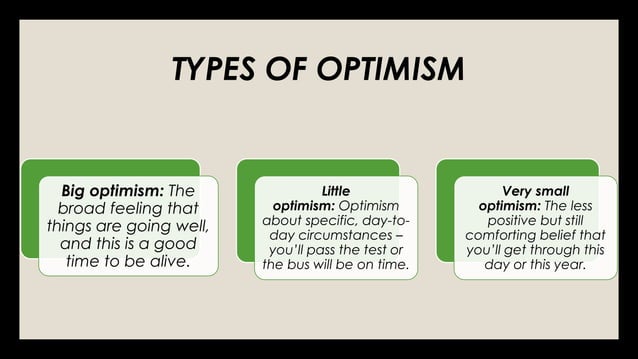 Optimism | PDF