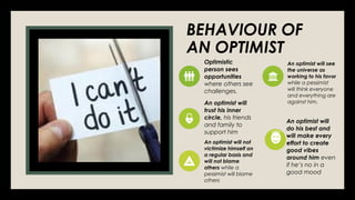 Optimism | PDF