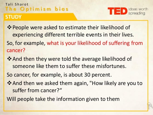 Optimism Bias Quotes