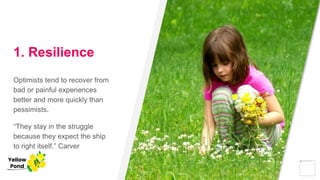 Optimism characteristics and components | PPTX