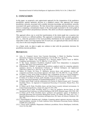 Optimistic decision making using an | PDF