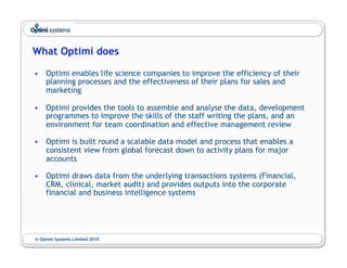 Optimi Systems Overview | PPT