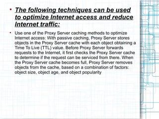 Optimizing proxy | PPT