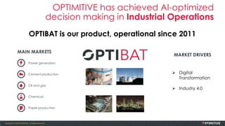 AI-based OPTIMIZATION SOLUTIONS For Industrial Digital Transformation ...