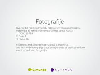 Optimizacija opisa i naslova predmeta | PDF