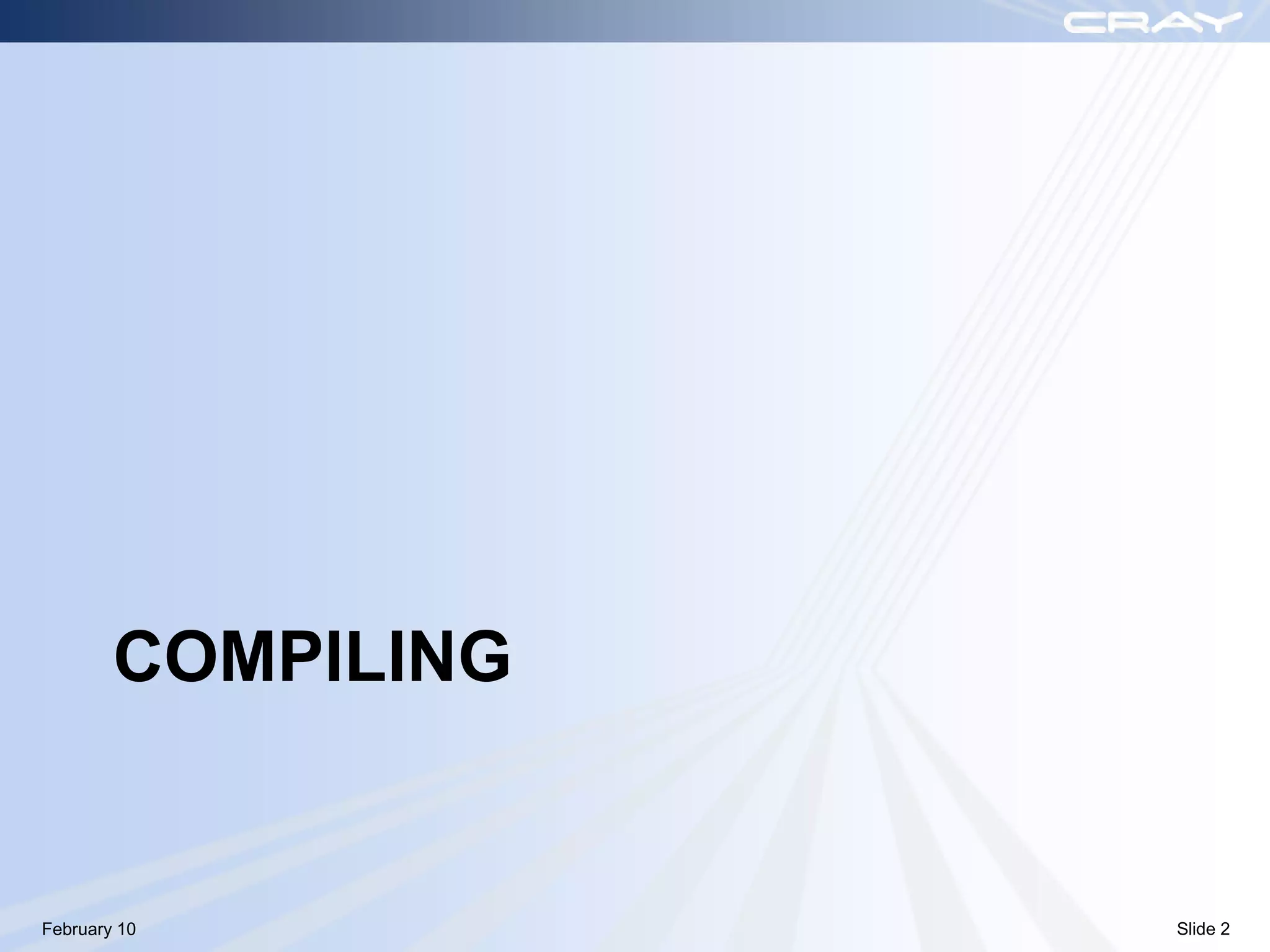 Cray XT Porting, Scaling, and Optimization Best Practices | PPT