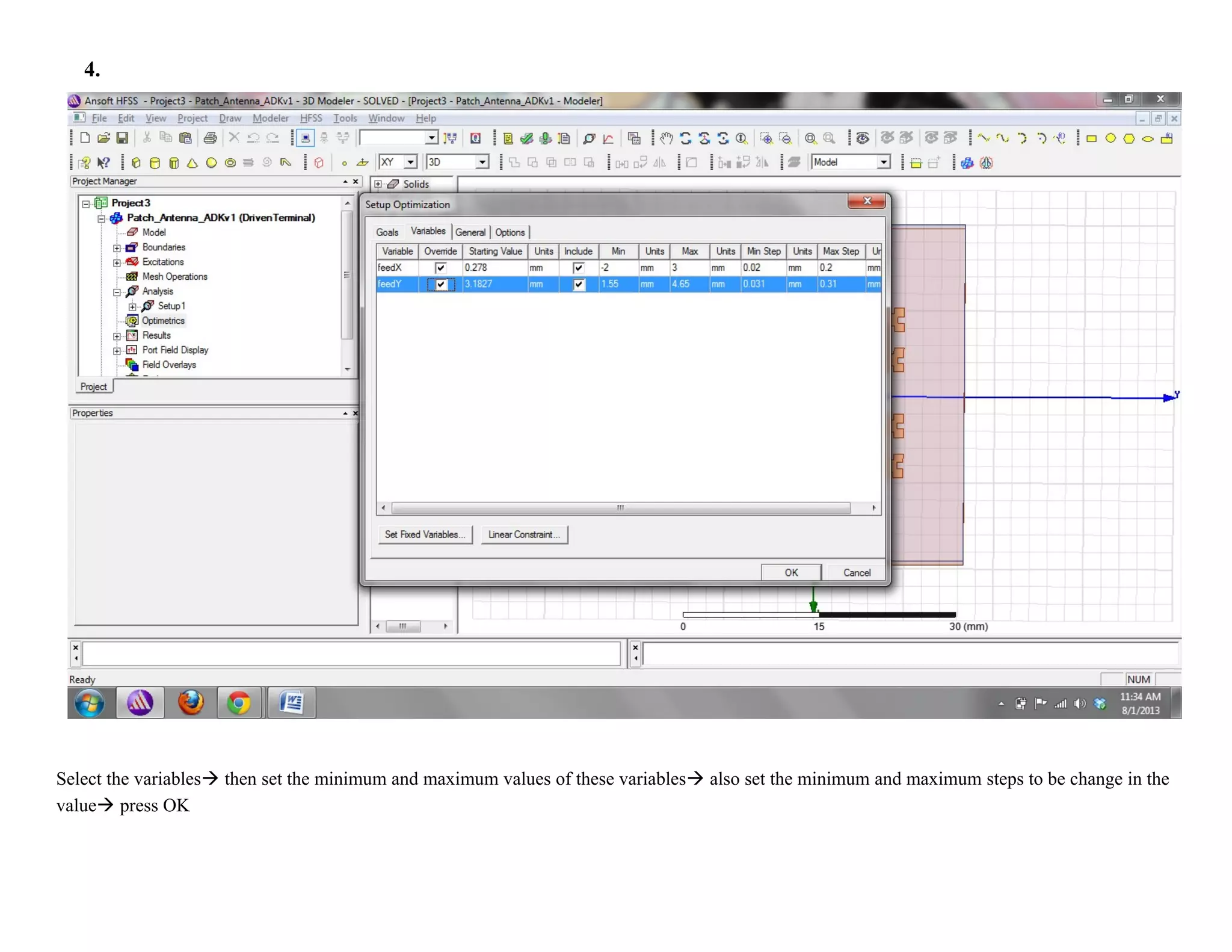 Optimization in HFSS | DOC