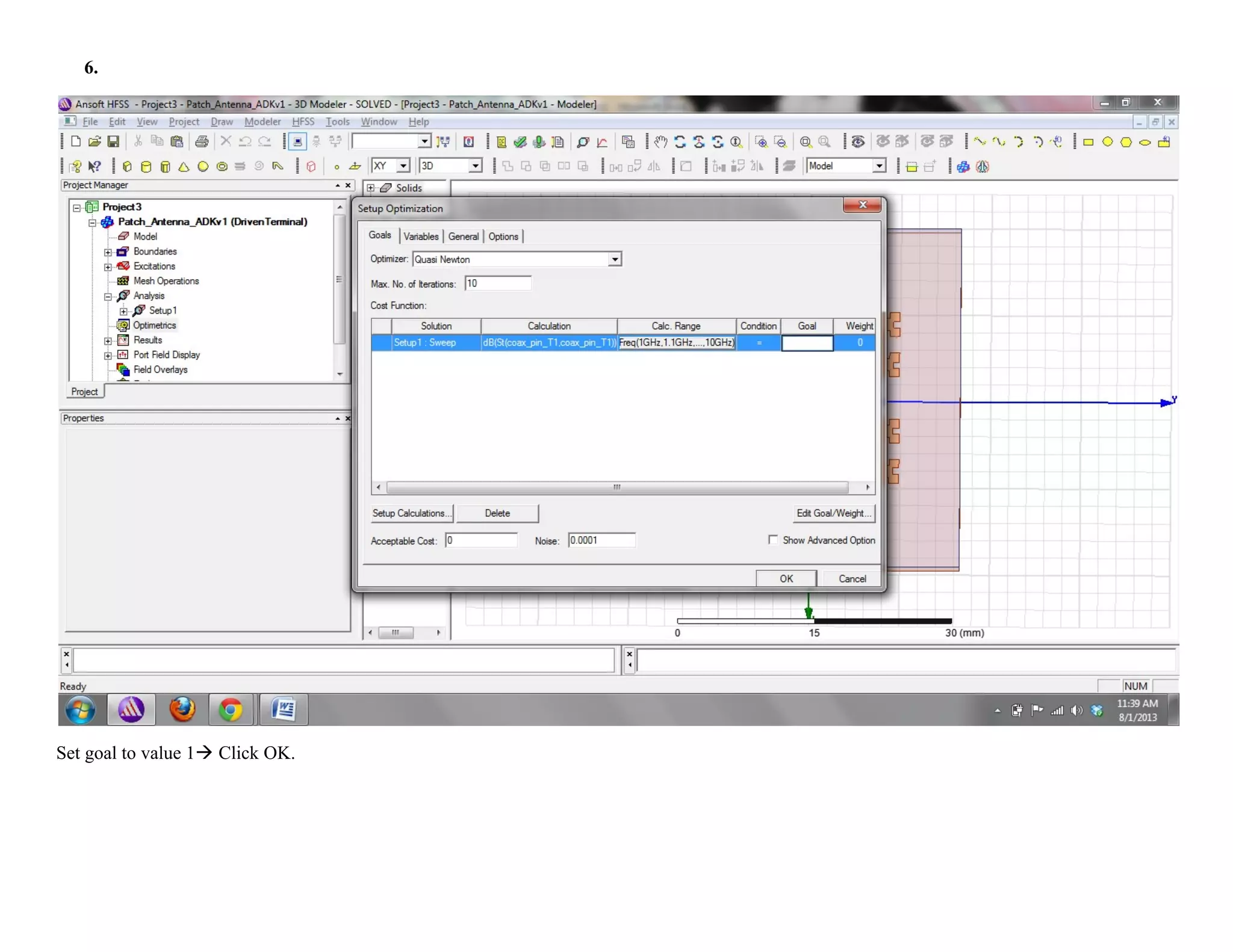 Optimization in HFSS | DOC
