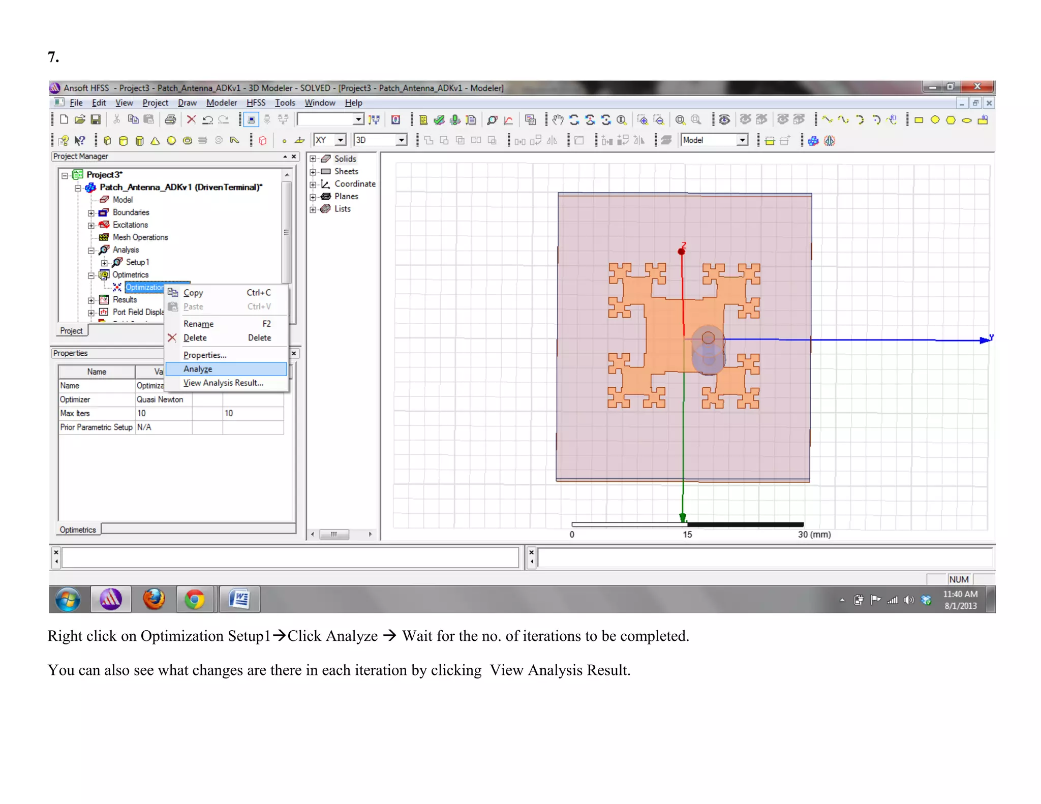 Optimization in HFSS | DOC