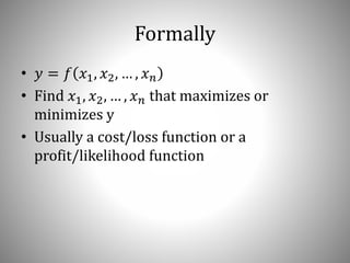 Optimization/Gradient Descent | PPTX