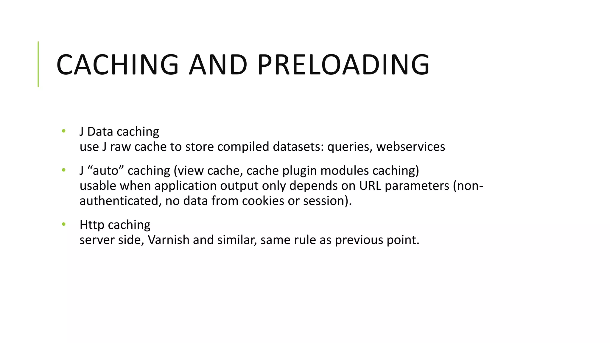 Basic Application Performance Optimization Techniques (Backend) | PPTX