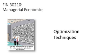 Optimization | PPT