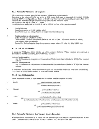 Optimization guidelines accessibility-ericsson-rev01 | PDF