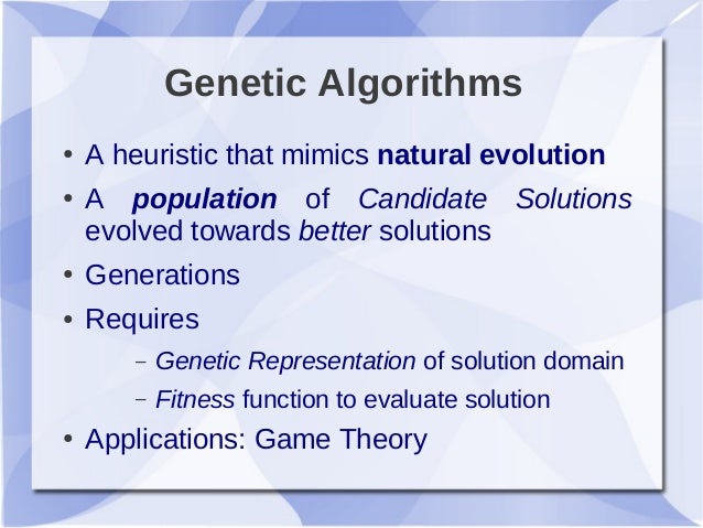 Optimization Heuristics
